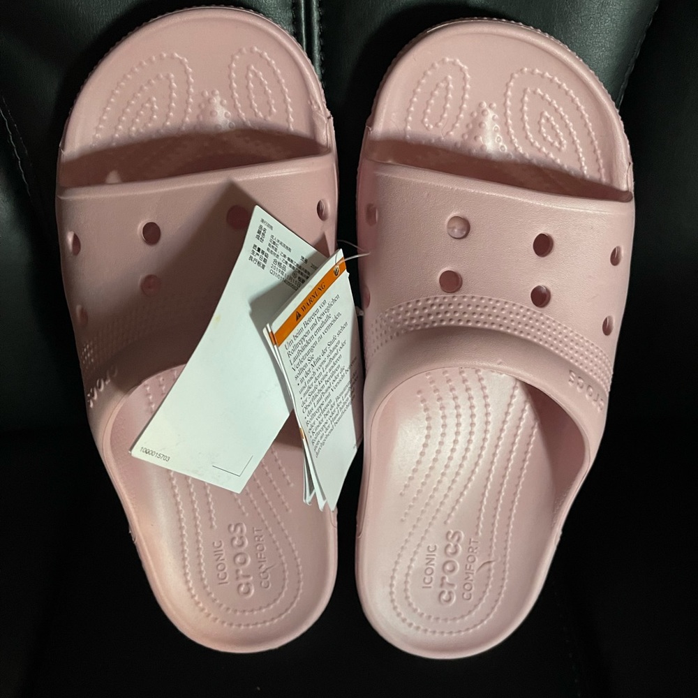 Crocs Iconic Comfort Ss 8 Pink New - Gem